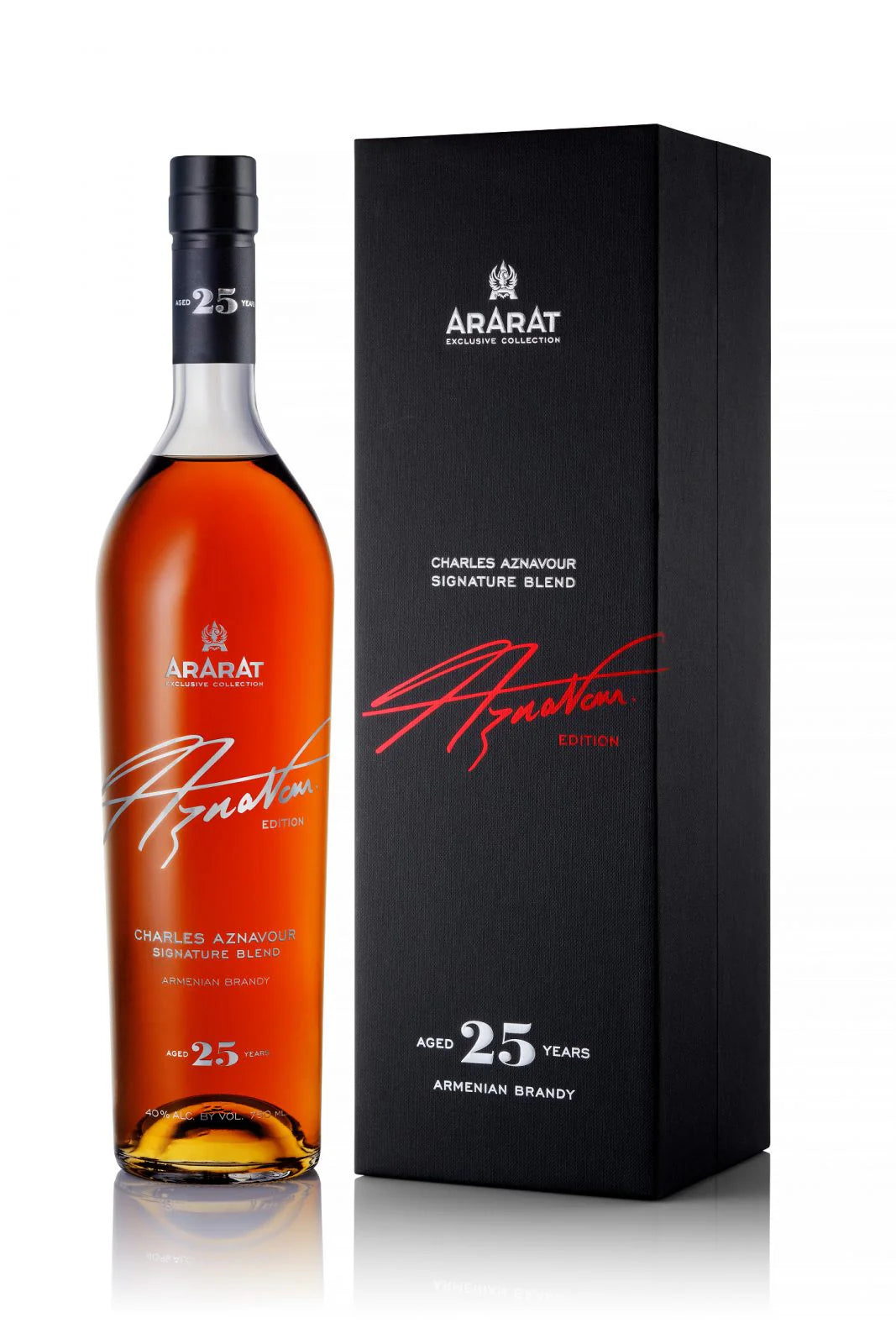 ARARAT Charles Aznavour Signature Blend Aged 25 Years 750ML – Liquorandmore