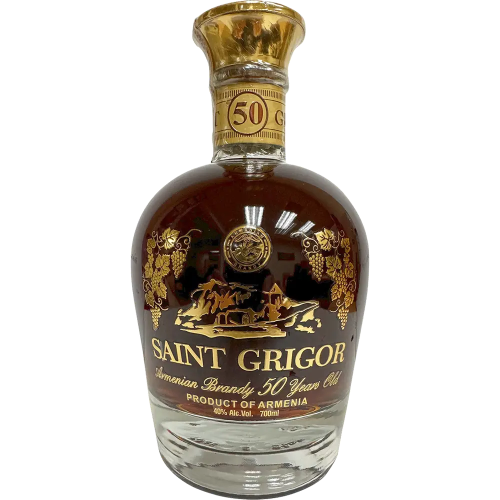 Saint Grigor 50 Year Old Timeless Treasure Brandy 700ML – Liquorandmore